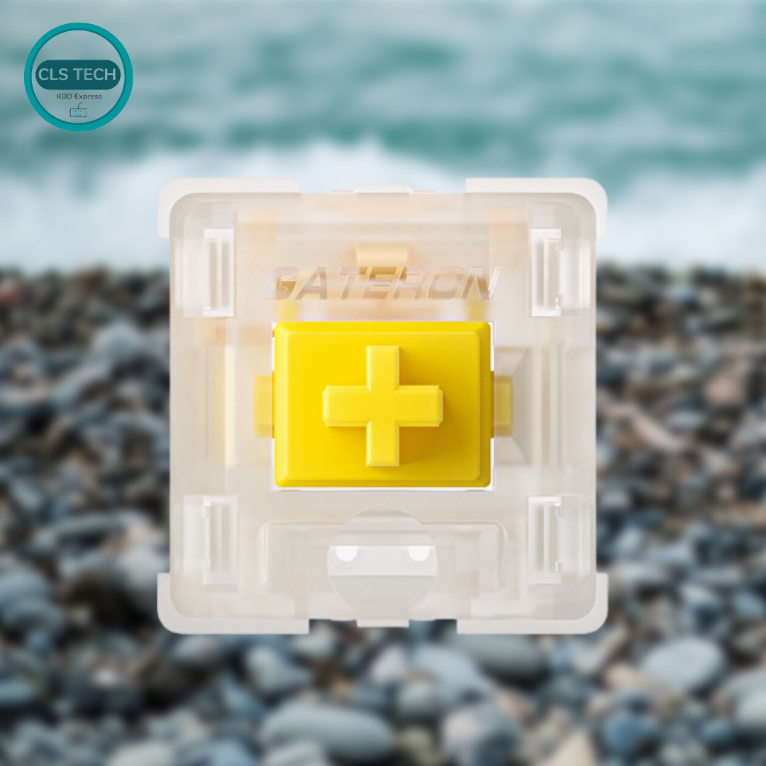 Gateron Milky Yellow Pro (Lubed) - CLS Tech